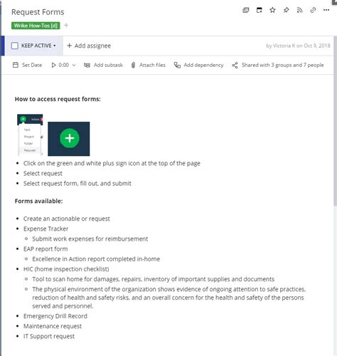Create Your Own Knowledge Base In Wrike Wrike Help Center