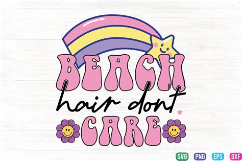 Beach Hair Dont Care Graphic By Craftlab · Creative Fabrica