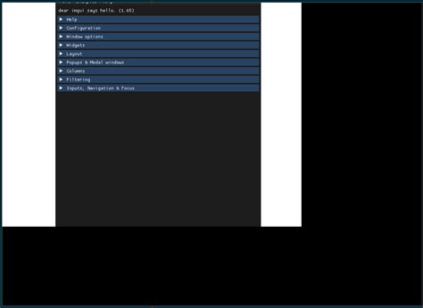 Window Resizing Does Not Work Properly With The Pygame Backend · Issue 128 · Pyimguipyimgui