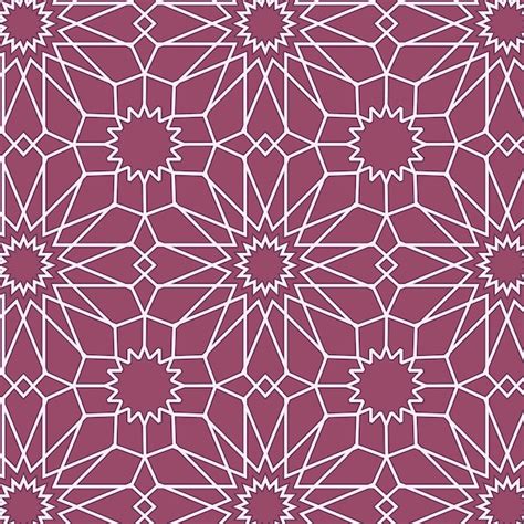 Free Vector Hand Drawn Lattice Pattern Design