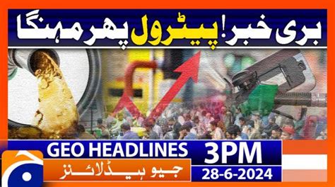 Geo Headlines 3 PM 6th May 2024 TV Shows Geo Tv