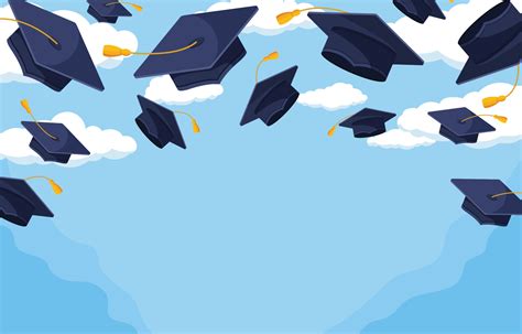 Kindergarten Graduation Background Retgz
