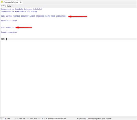 Gs Banco De Dados Como Tirar Expiração De Usuários Do Banco De Dados Oracle Senior