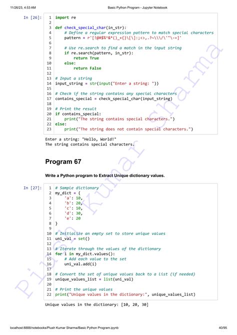 140 Basic Python Programs This Resource Can Assist You In Preparing For Your Interview Pdf