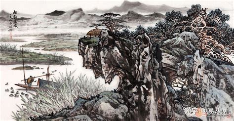 笔墨浑沦苍劲观画家林德坤的山水画作品有感 知乎