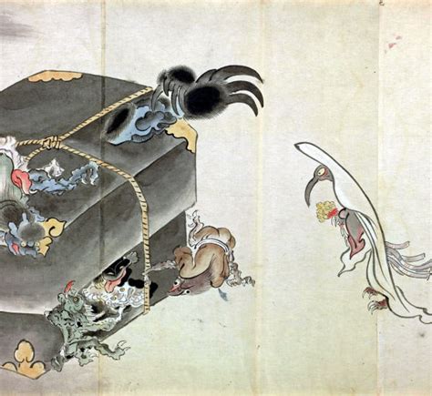 化物・妖怪（百鬼夜行絵巻a）