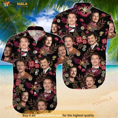 Pedro Pascal Shorts Hawaiian Shirt The Last Of Us Merch For Fans