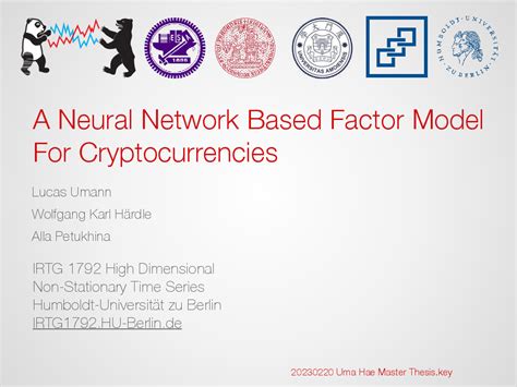 A Neural Network Based Factor Model For Cryptocurrencies Quantinar
