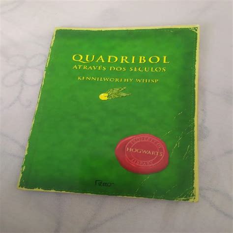 Livro Harry Potter Quadribol Através Dos Séculos Em Aracaju Clasf Lazer