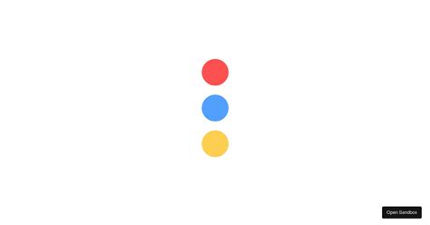 Circle Animation Codesandbox