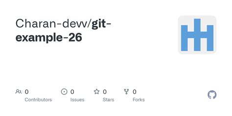 GitHub Charan Devv Git Example 26
