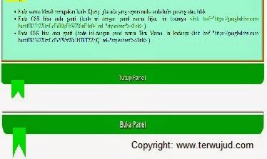 Cara Membuat Slide Panel Cantik Dan Menarik Terwujud Com Sumber Informasi Terpercaya