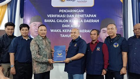 Dari Mukhyar Hingga Winardi Nasdem Banjarmasin Segera Verifikasi