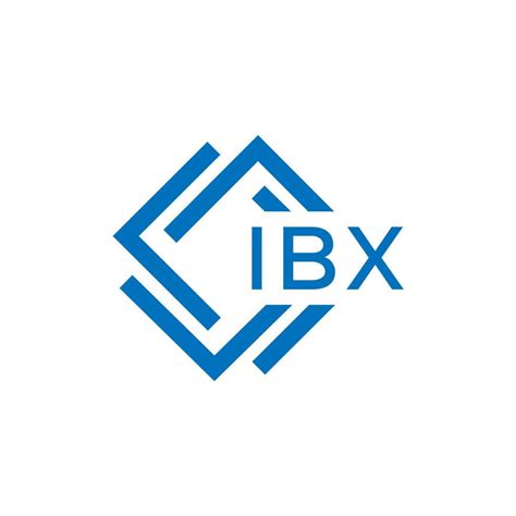 Ibx Letter Logo Design On White Background Ibx Creative Circle Letter