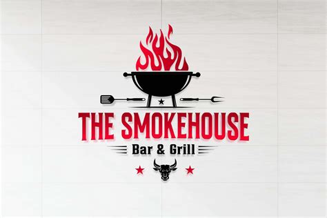 Custom Bbq Logo Design Grill And Bbq Branding Bbq Catering Branding