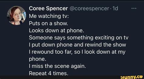 Coree Spencer Coreespencer Id Me Watching Tv Puts On A Show Looks