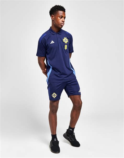 Blue Adidas Northern Ireland Tiro 24 Training Shorts Jd Sports Nz