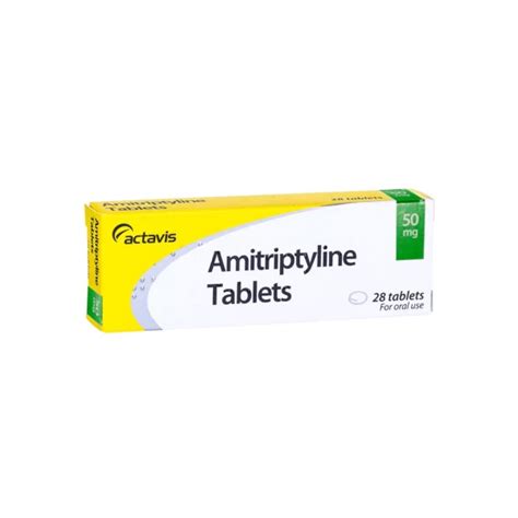 Amitriptyline 50mg Anxiety Solution