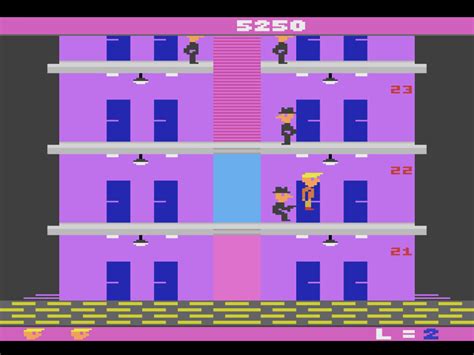Champ Games Elevator Agent Aka Elevator Action For The Atari 2600