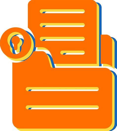 Document Lock Vector Icon 27922411 Vector Art At Vecteezy
