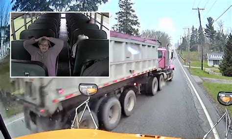 Terrifying Dashcam Video Shows Big Rig Truck Brake Failure Driver