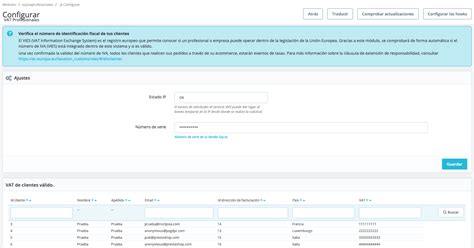 Company Vies Verification Module For Prestashop Soyes
