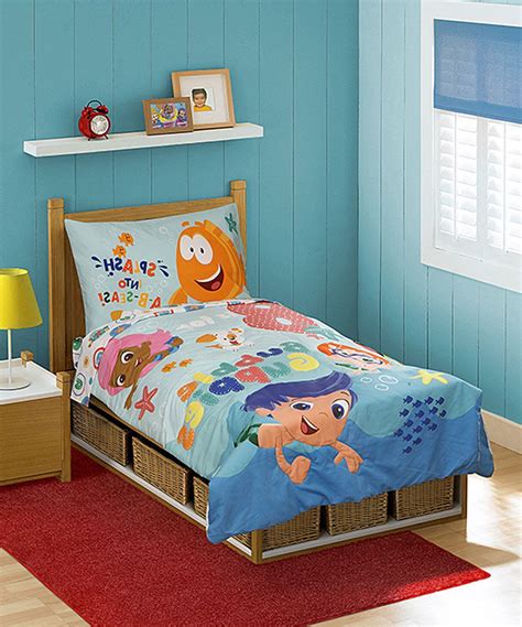 This Bubble Guppies B Is For Bubble Bedding Set By Bubble Guppies Is Perfect Zulilyfinds