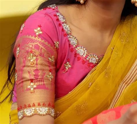 14 Hand Designed Blouse Ideas To Elevate Your Silk Saree Game