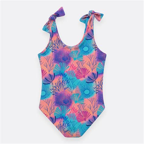 Vestido De Baño Entero Para Niña Ropa Nina Offcorss