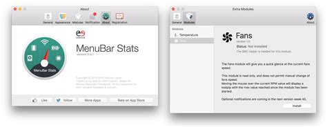 Macのメニューバーにcpuやメモリ、ストレージの使用率を表示してくれるアプリ「menubar Stats」がv2へアップデート。el Capitanに対応しモジュール機能を搭載