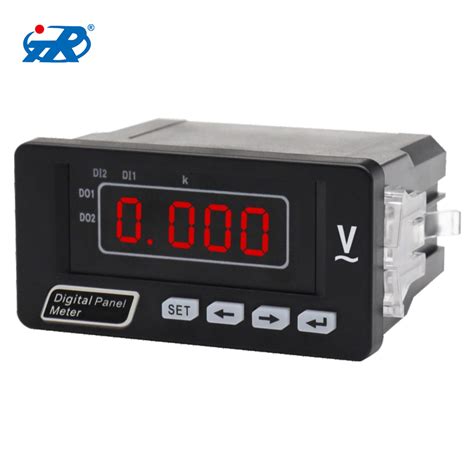 Voltmeter Digital Electrical Instruments Metering Panel Meters Single Phase Digital Voltage