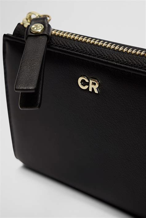 Black Small Cr Zip Wallet Bags Country Road