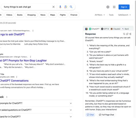 I Looked Up Funny Things To Ask Chat Gpt And Didnt Realize Chatgpt Would Answer Haha R Chatgpt