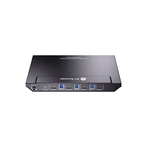 USB C KVM Switch Control Your Work Laptop And Home Desktop AV Access
