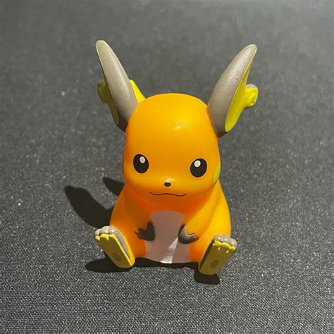 Pokemon Sofubi Figurine Raichu Shopee Malaysia