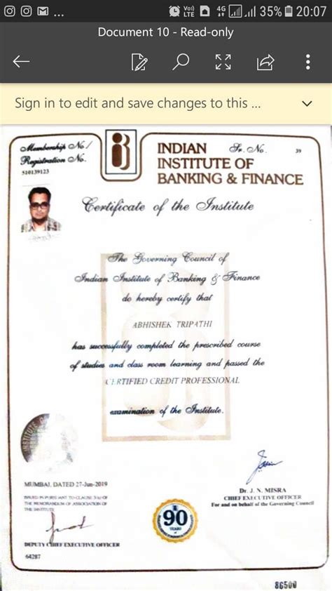 dr abhishek tripathi cma on linkedin certified credit professional