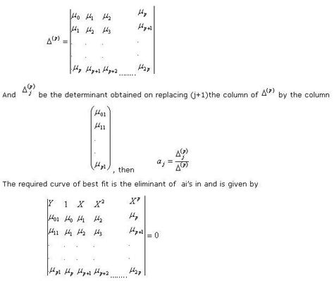 Curve Fitting By Orthogonal Polynomial Assignment Help Statistics
