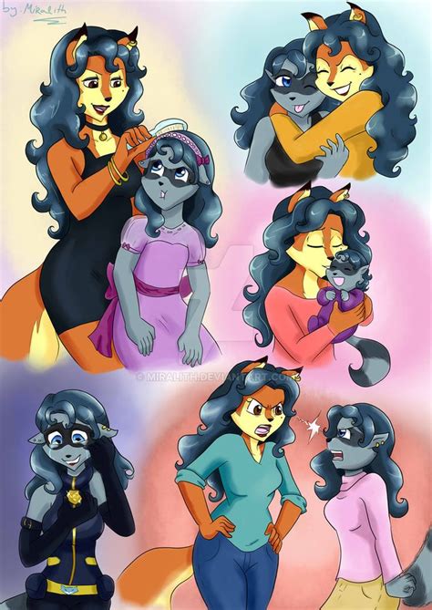 Some Cartoon Characters Are Hugging Each Other