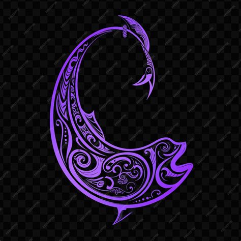 Premium Psd Psd Vector Exotic Maori Fish Hook Logo With Waves And Sea