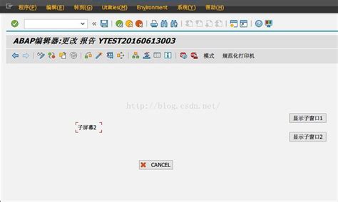 abap实战屏幕screen设计 二 sap screen例子 csdn博客