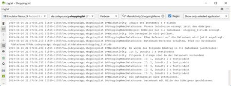 android sqlite tutorial teil 4 in sqlite datenbank schreiben