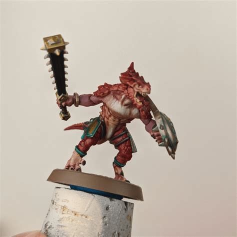 First Saurus Mini Testing A Color Scheme Rseraphon