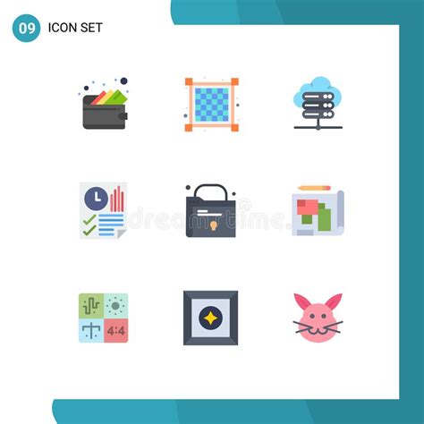 Set Of 9 Commercial Flat Colors Pack For Architecture File Server