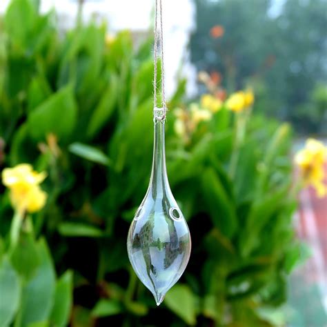 Apmemiss Clearance Glass Hummingbird Feeders For Outdoors Hanging Hand