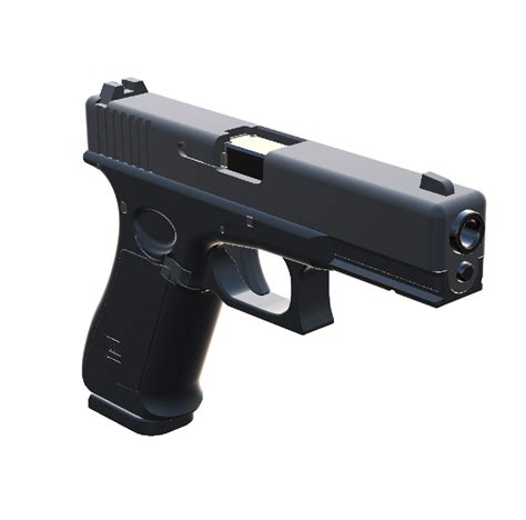 🐚 Shell Ejecting Glock 17 Cap Gun・ Stl File For 3d Printing・cults