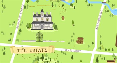 Map Of Spiderwick Chronicles On Behance