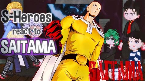 S Class Heros React To Saitama Vs Garou God One Punch Man Season 3