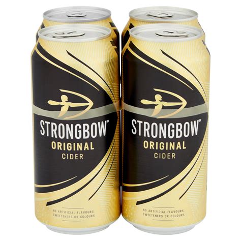Strongbow Original Cider 4 X 440ml Cans Cider Iceland Foods