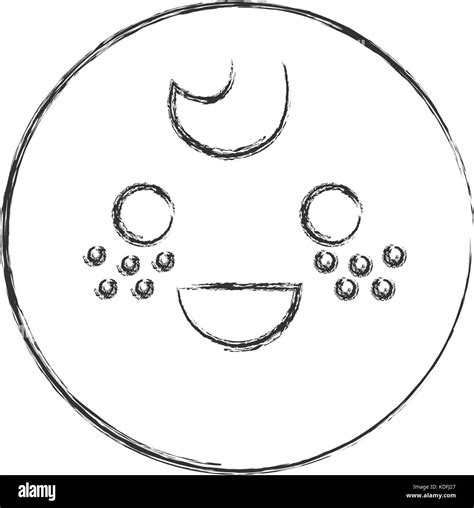 Cute Smiley Face Icon Stock Vector Image And Art Alamy
