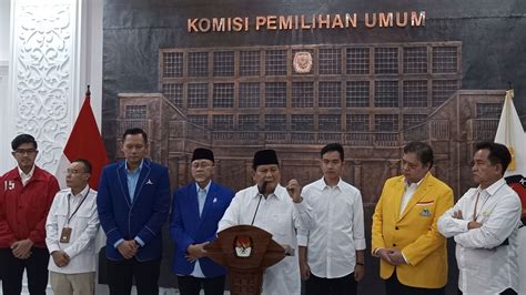 Sah Prabowo Subianto Gibran Rakabuming Ditetapkan Presiden Dan Cawapres Terpilih Pikiran